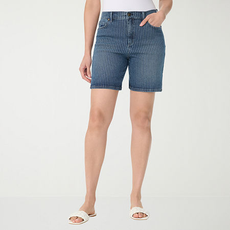 Click here for Gloria Vanderbilt Amanda Womens 6 Denim Short  18... prices