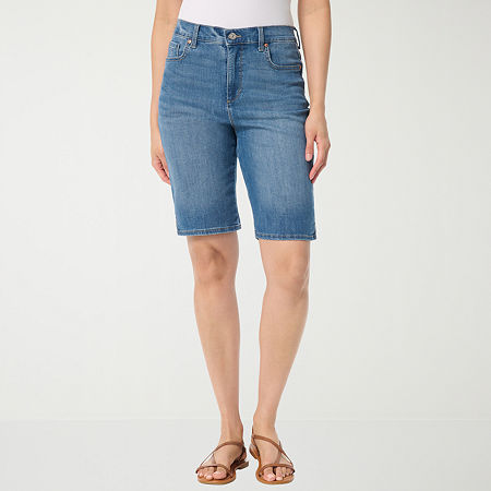 Click here for Gloria Vanderbilt Amanda Womens 11 Denim Short  8... prices