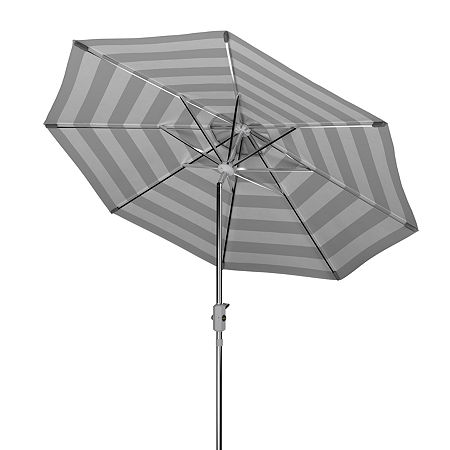 Iris 9 Fashion Line Umbrella - Gray  White