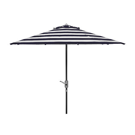 Iris 9 Fashion Line Umbrella - Navy  White