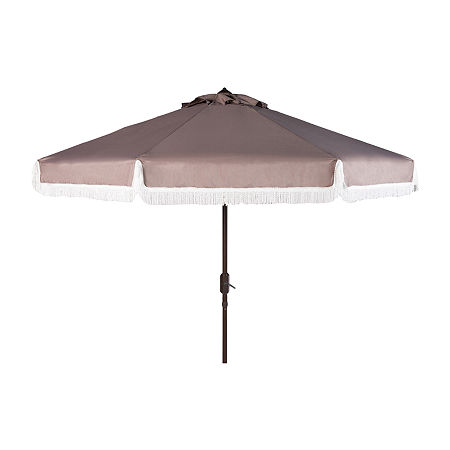 Click here for Safavieh Fabia Fringe 9 Ft Crank Umbrella prices