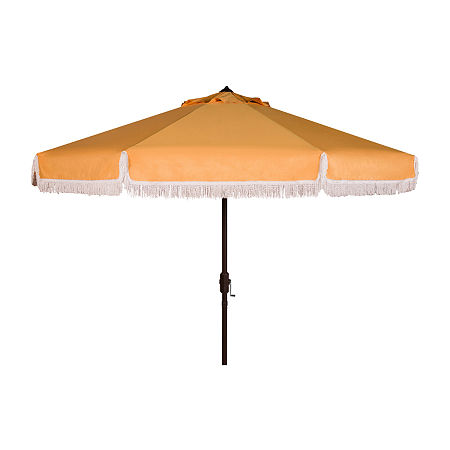 Click here for Safavieh Fabia Fringe 9 Ft Crank Umbrella prices