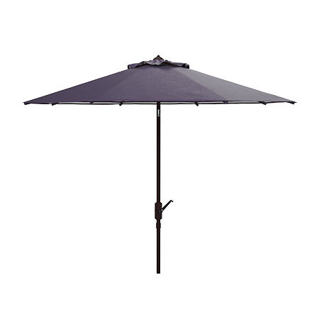Athens 11 Crank Umbrella - Navy  White