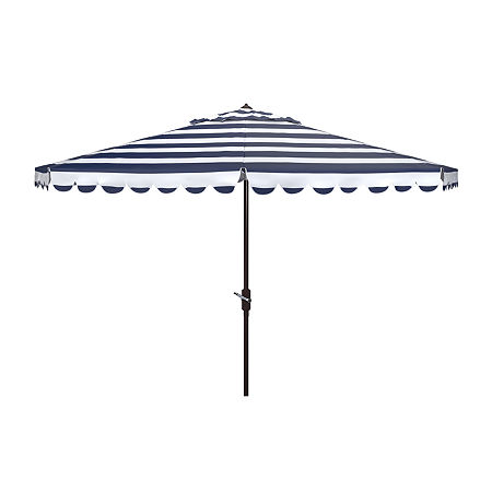 Safavieh Vienna 11 Ft Crank Square Umbrella