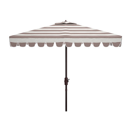 Vienna 7.5 Square Umbrella - Gray  White