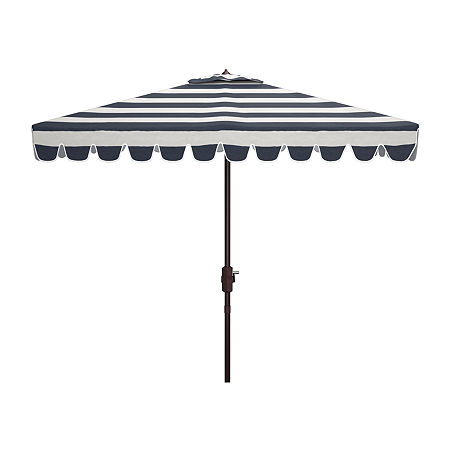 Vienna 7.5 Square Umbrella - Navy  White