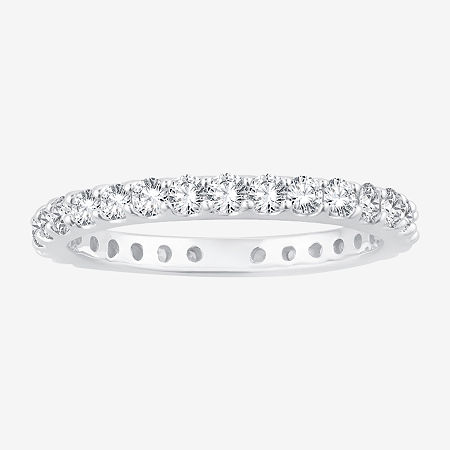 Click here for Womens 1 CT. T.W. Natural Diamond 14K White Gold E... prices