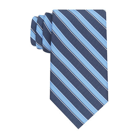 Click here for Stafford Striped Tie  One Size  Blue prices