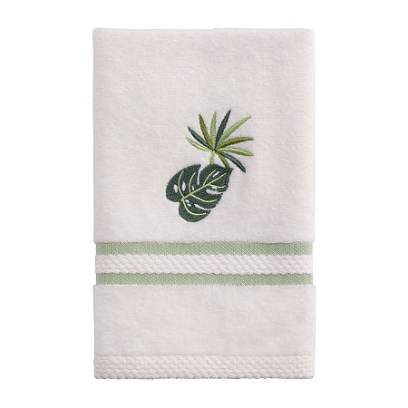 Click here for Avanti Viva Palm Embroidered Cotton Fingertip Towe... prices