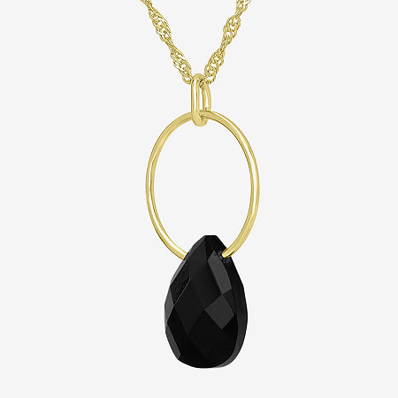 Click here for Sparkle Allure 14K Gold Over Brass 18 Inch Singapo... prices