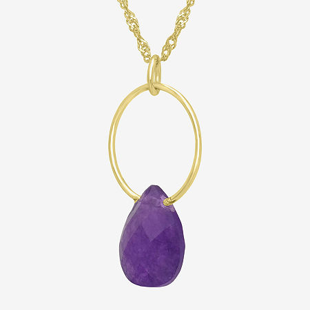 Click here for Sparkle Allure 14K Gold Over Brass 18 Inch Singapo... prices