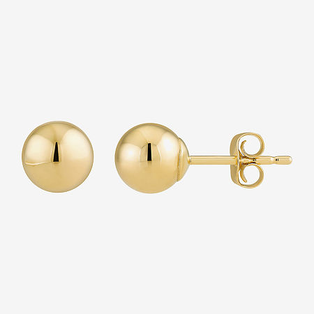 Click here for 10K Gold 7mm Ball Stud Earrings  One Size prices