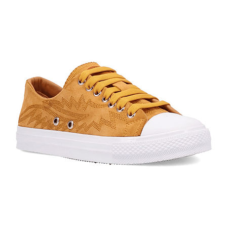 Dingo Womens Campus Sneaker - Mustard