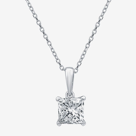 Click here for Womens 1 CT. Lab Grown White Diamond 10K White Gol... prices