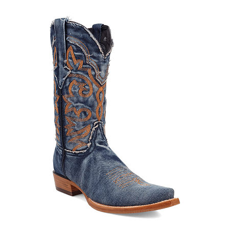 Click here for Dingo Mens Big Easy Denim Boot - Blue prices