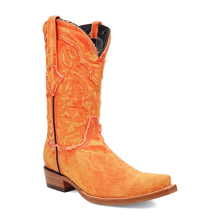 Dingo Mens Big Easy Denim Boot - Orange