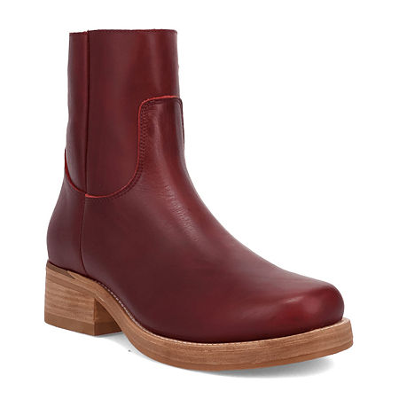Click here for Dingo Mens Banner Leather Boot - Wine prices
