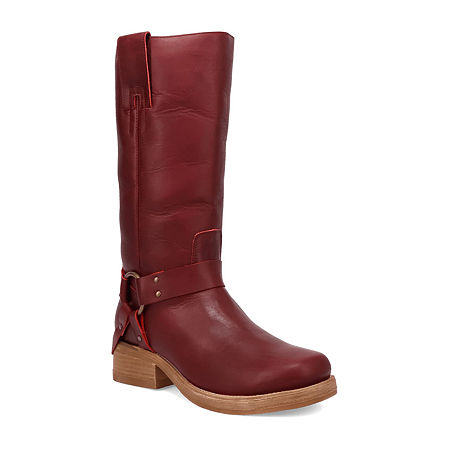 Click here for Dingo Mens Rip Leather Boot - Wine prices