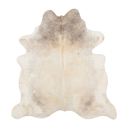 Click here for LINON COWHIDE SOLID AREA RUG  One Size  Brown prices