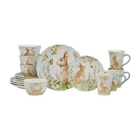 Certified International Easter Meadow 16-Pc. Dinnerware Set  Service for 4 - Miscellaneous