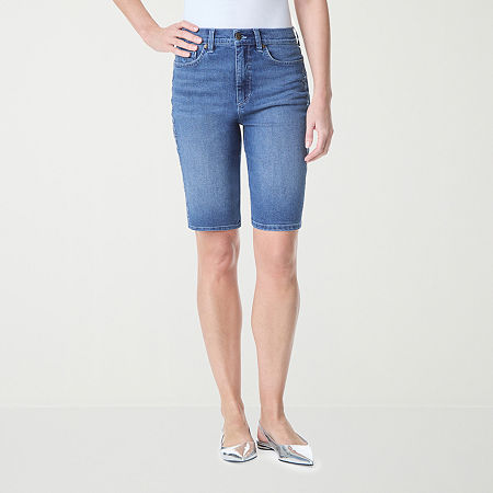 Click here for Gloria Vanderbilt Amanda Womens 11 High Rise Bermu... prices