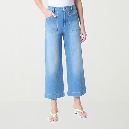 Click here for Gloria Vanderbilt Womens Wide Leg High Rise Croppe... prices