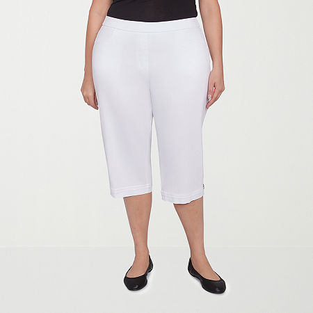Click here for Alfred Dunner Parrot Cay Womens Stretch Fabric Sli... prices