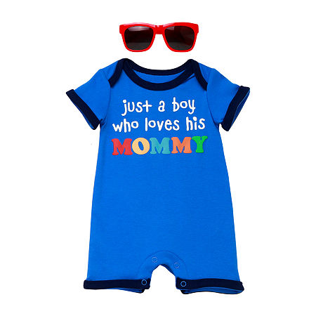 Click here for Baby Starters Baby Boys Short Sleeve Romper  Newbo... prices