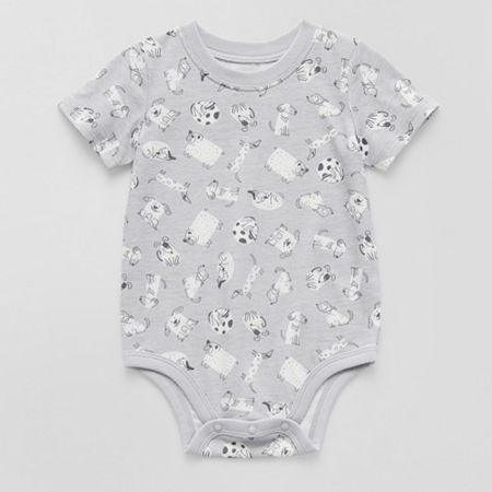 Click here for Okie Dokie Baby Boys Crew Neck Short Sleeve Bodysu... prices