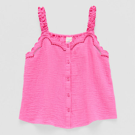 Click here for Thereabouts Little & Big Kid Girls Square Neck Emb... prices