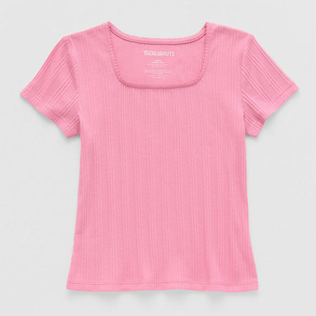 Click here for Thereabouts Little & Big Kid Girls Square Neck Sho... prices