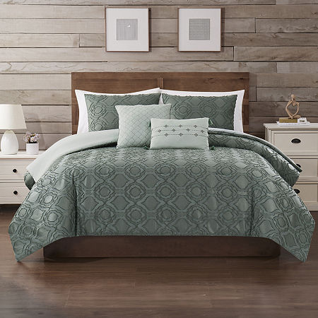 Click here for Modern Threads Samson 5-pc. Midweight Comforter Se... prices