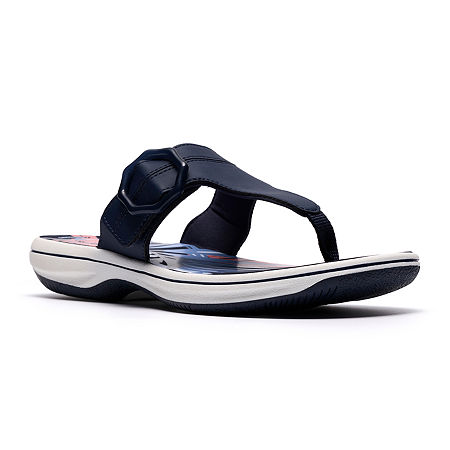 Click here for Clarks Cloudsteppers Womens Breeze Cove Flip-Flops... prices