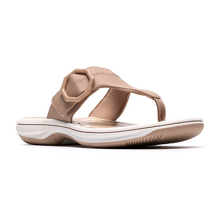 Click here for Clarks Cloudsteppers Womens Breeze Cove Flip-Flops... prices