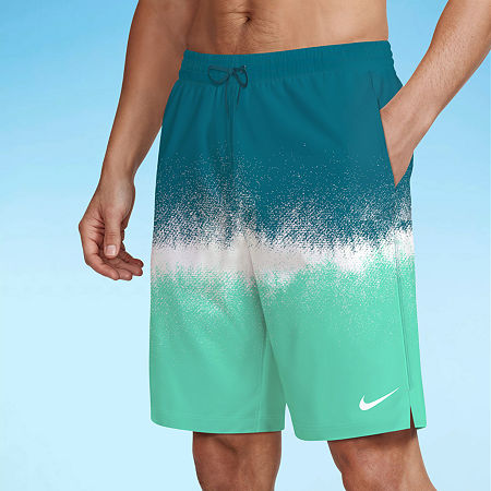 Nike Mens Drawstring Waist Swim Trunks  X-large  Green