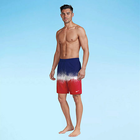 Click here for Nike Mens Drawstring Waist Swim Trunks  Small  Blu... prices