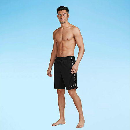 Click here for Nike Mens Drawstring Waist Swim Trunks  Large  Bla... prices