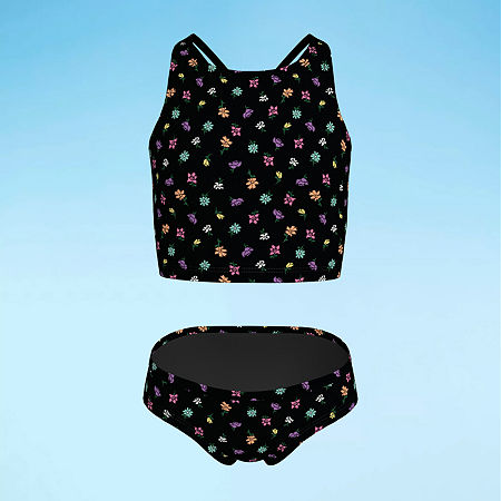 Click here for Nike Little & Big Kid Girls Floral 2-pc. Tankini S... prices