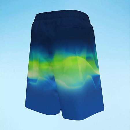 Click here for Nike Big Kid Boys Ombre Swim Trunks  Small (8)  Bl... prices