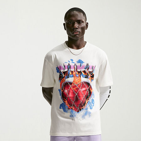 Click here for Nike Mens Crew Neck Long Sleeve Regular Fit Graphi... prices