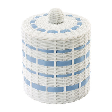 Click here for IZOD Savannah Bathroom Canister  One Size  Blue prices