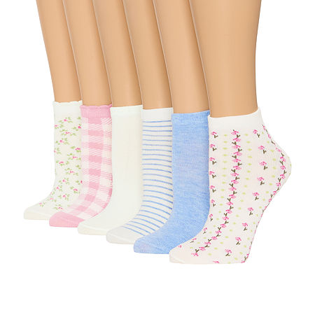 Click here for Mixit Womens Low Cut Socks  4-10  Pink prices