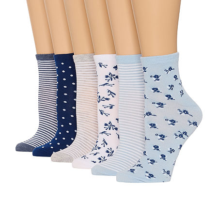 Click here for Mixit Womens Low Cut Socks  4-10  Blue prices