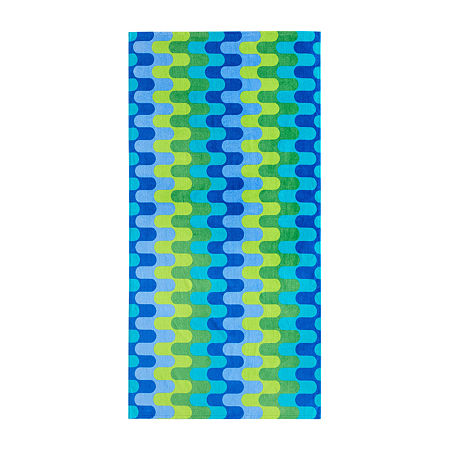 Click here for JONATHAN ADLER Bargello Puzzle Beach Towel  One Si... prices