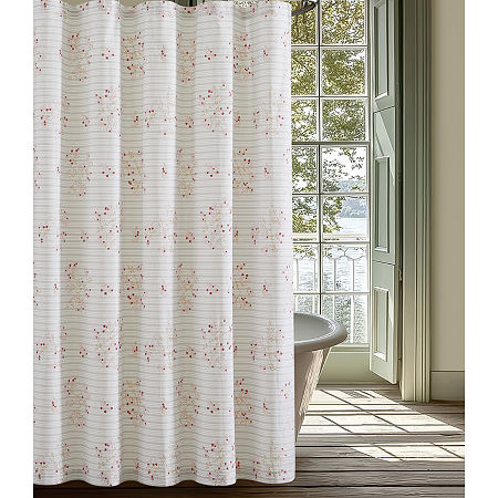 Click here for Cottage Classics Emma Floral Shower Curtain  One S... prices