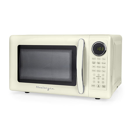 Click here for Nostalgia Counter Microwave  One Size  White prices