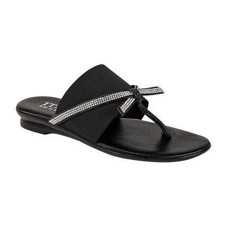 Click here for Italian Shoemakers Womens Strap Sandals  7  Black prices