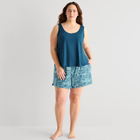 Click here for Ambrielle Womens Sleeveless 2-pc. Plus Pajama Sets... prices