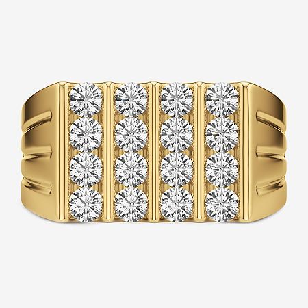 Click here for (G-H / Si2) Mens 2 1/2 CT. T.W. Lab Grown White Di... prices