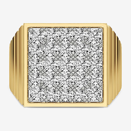 Click here for (G-H / Si2) Mens 3 CT. T.W. Lab Grown White Diamon... prices